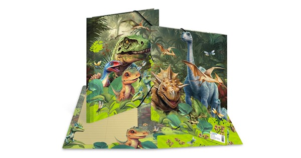 HERMA 19723 - Sammelmappe A4 Karton Dino World
