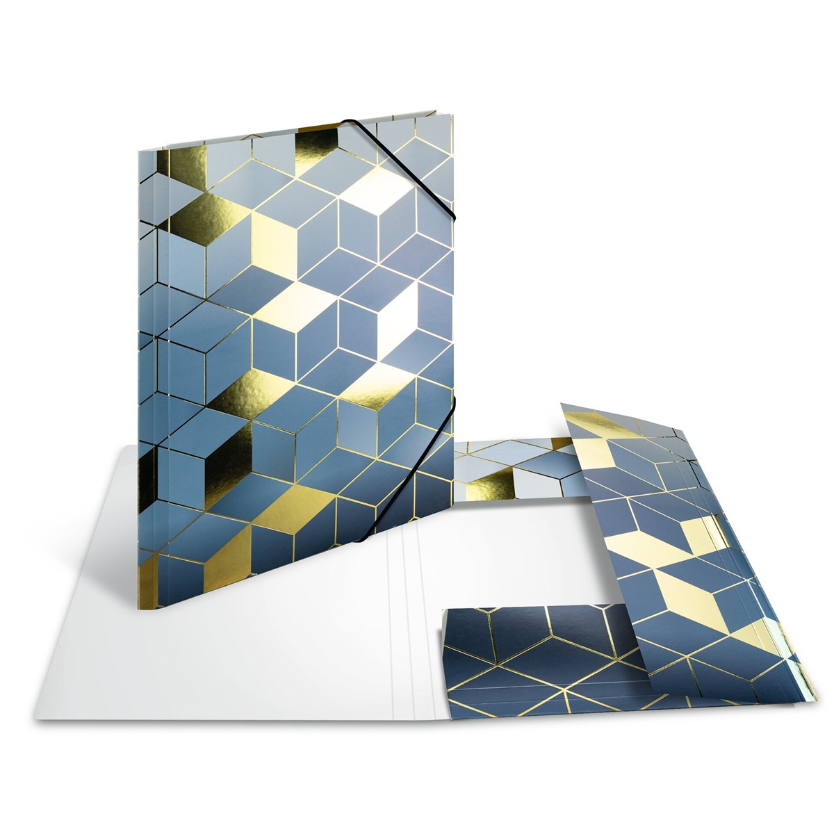 HERMA 19728 - Sammelmappe, A4, Karton, Cubes
