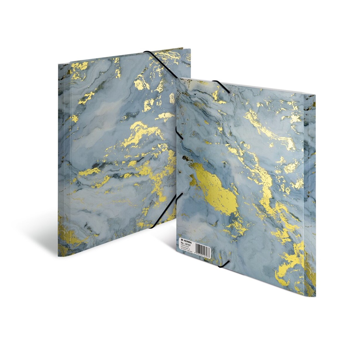HERMA 19797 - Sammelmappe, A4, Karton, Stone