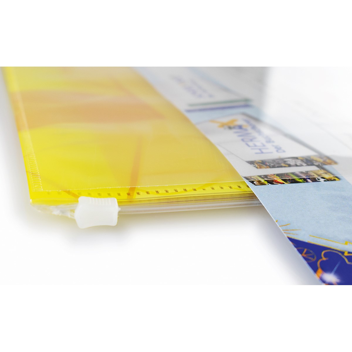 HERMA 20000 - Postmappe mit Zipper, A4, PP
